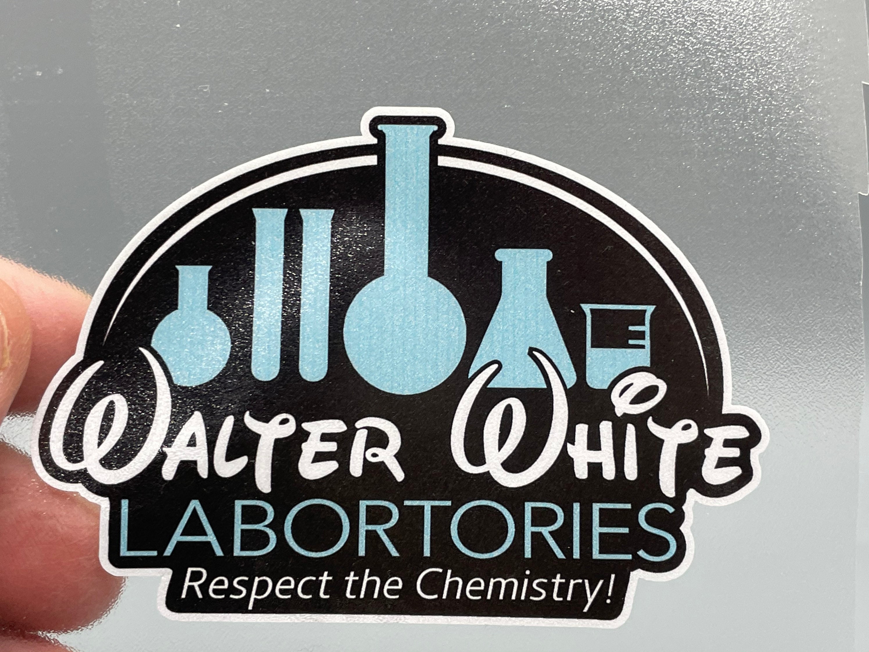 Walter White Laboratories Sticker pack of 2 Breaking Bad | Etsy