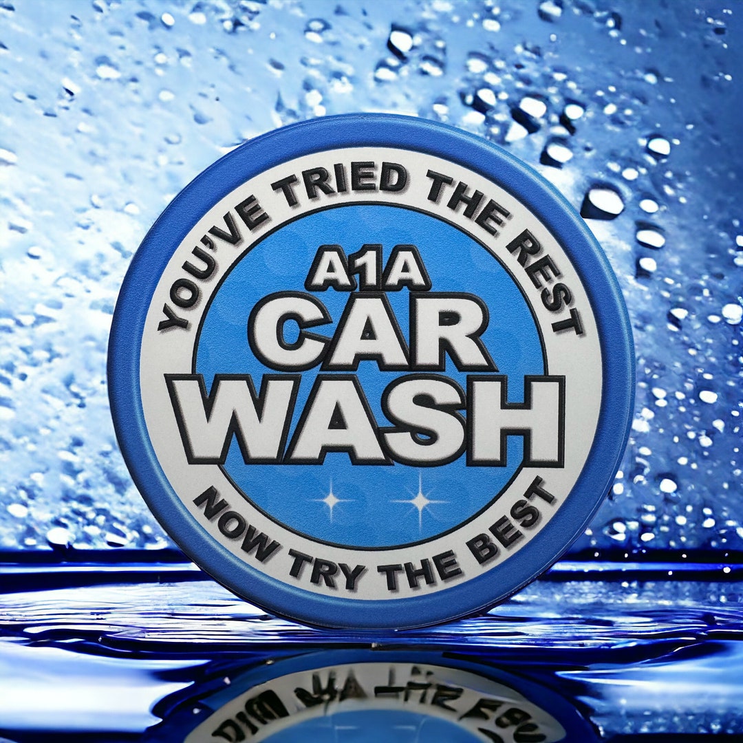 A1A Car Wash Decal, Two per Pack, Breaking Bad Decal, 3.5 Inches ...