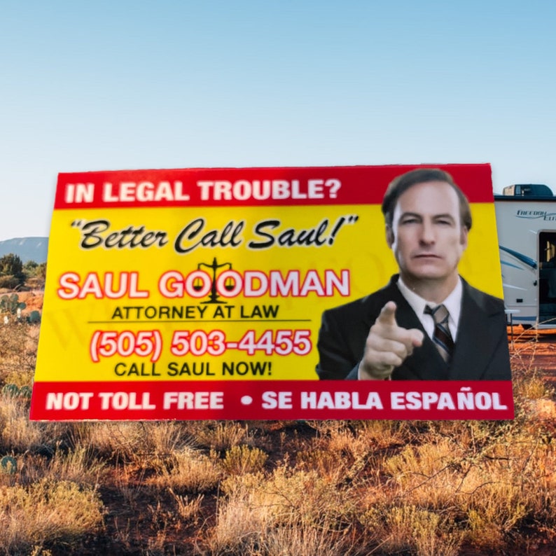 Better Call Saul Magnetic Card Los Pollo Hermanos Walter - Etsy