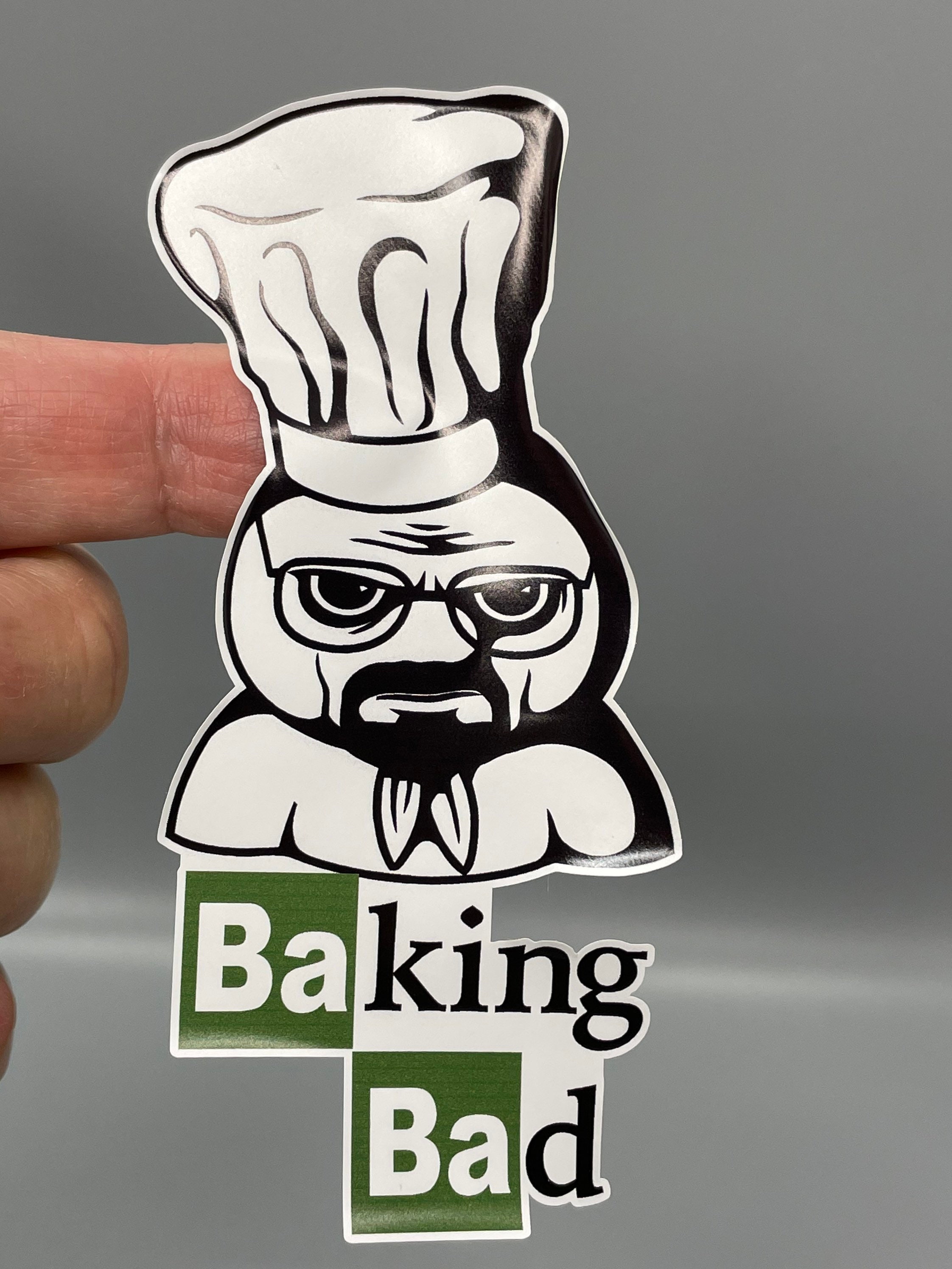 Baking Bad Decal Walter White Sticker pack of 2 Breaking | Etsy