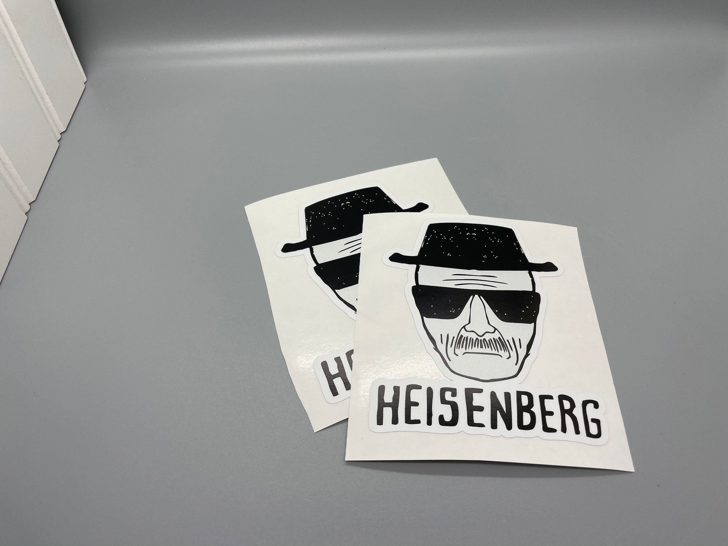 Heisenberg Decal, Walter White Sticker Set (pack of 2) , Breaking Bad ...