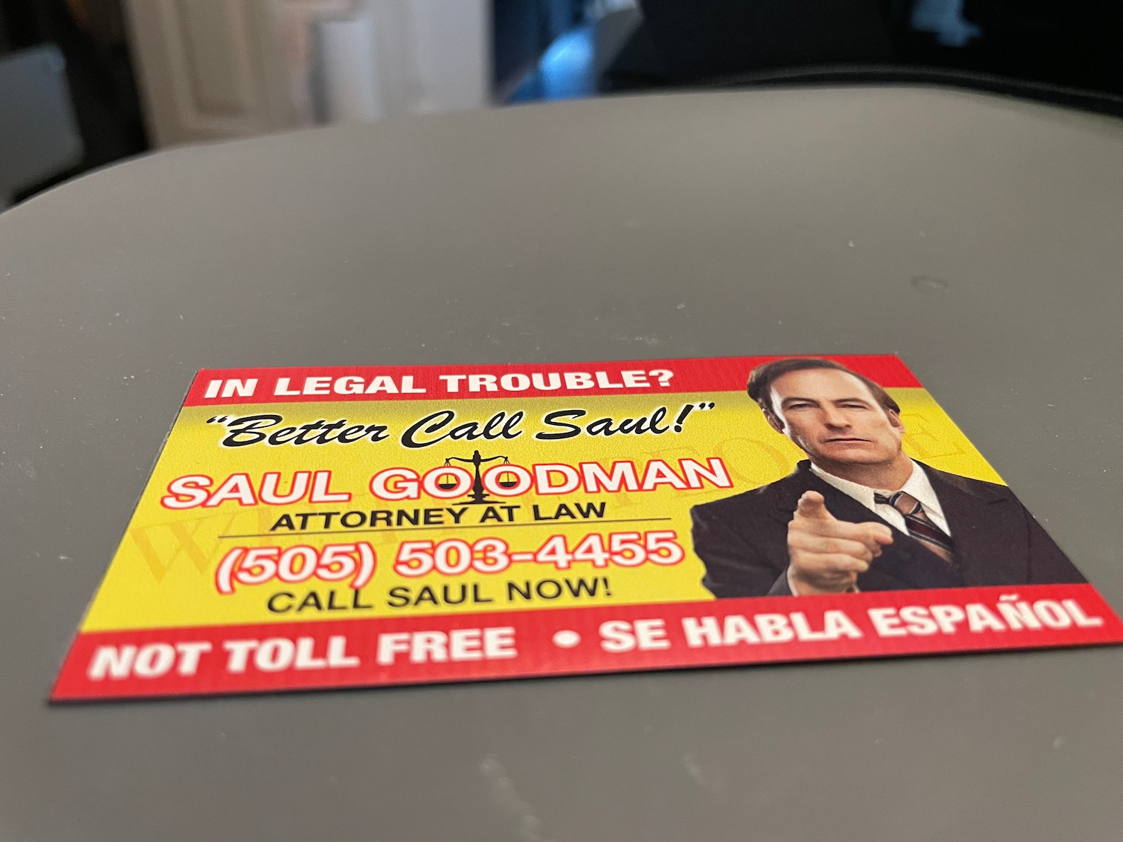 Better Call Saul Magnetic Card Los Pollo Hermanos Walter - Etsy