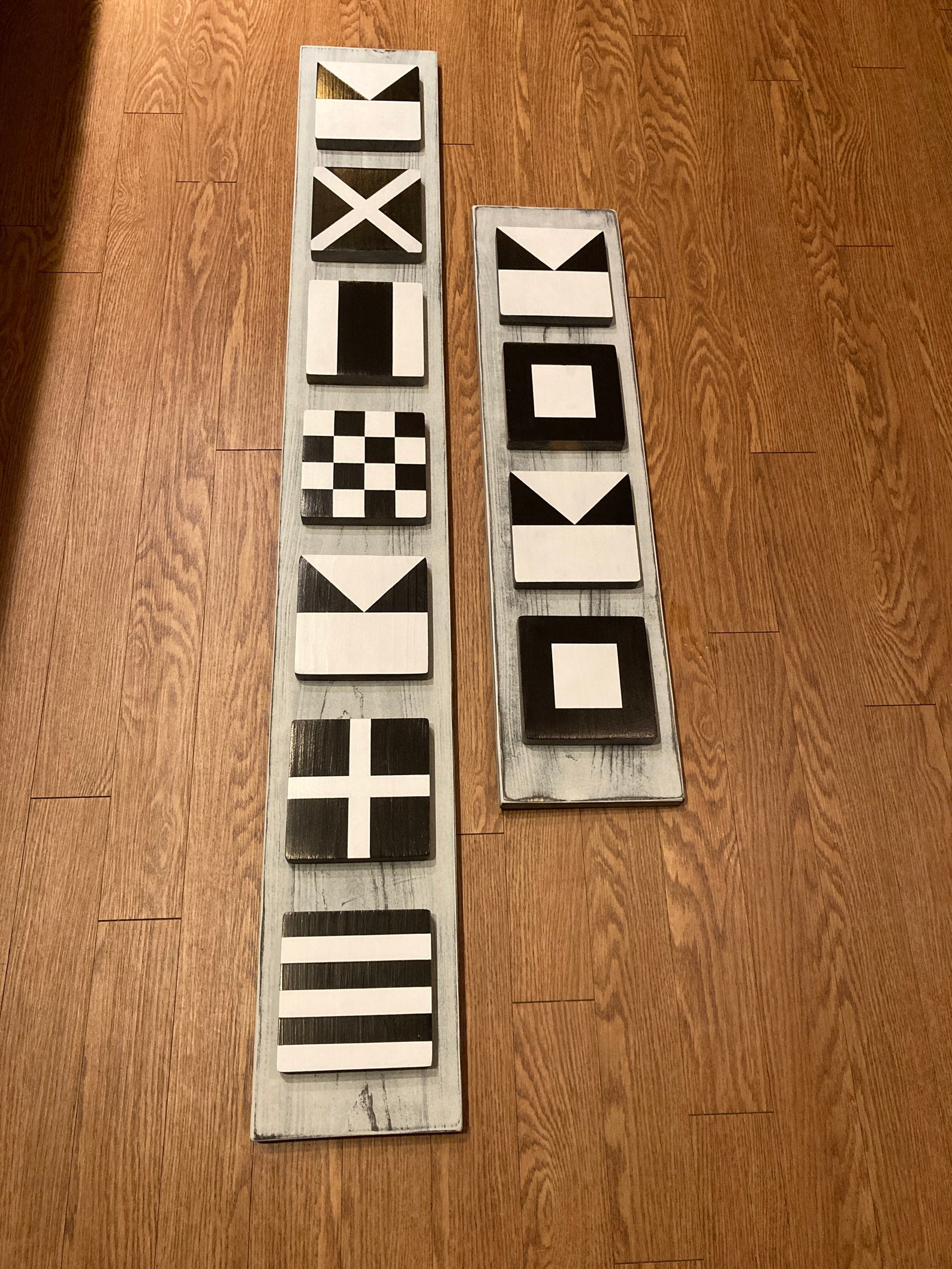 Custom Wood Signs Flag Signs Nautical Decor Navy Signal Sign - Etsy