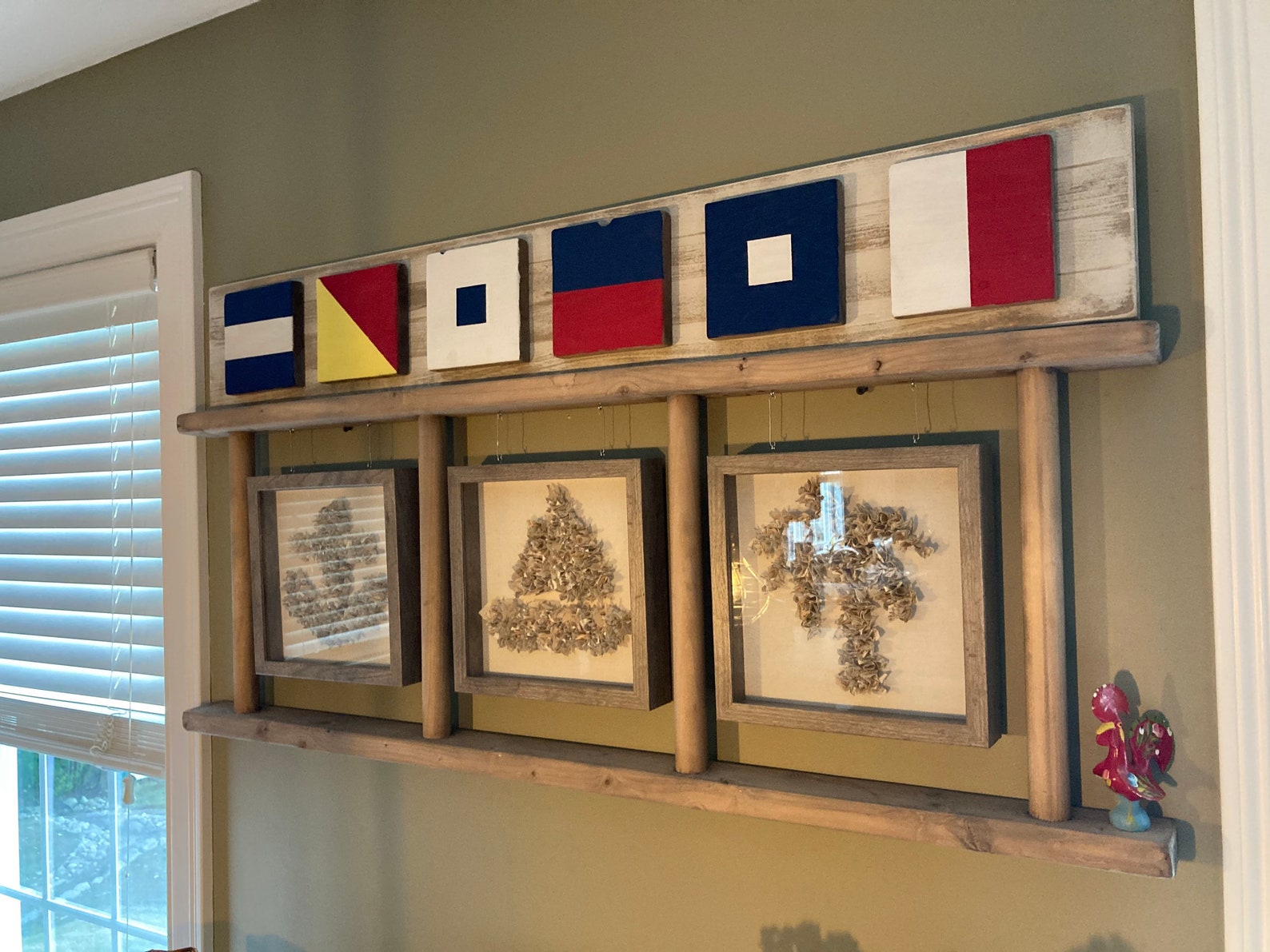 Custom Wood Signs Flag Signs Nautical Decor Navy Signal Sign - Etsy