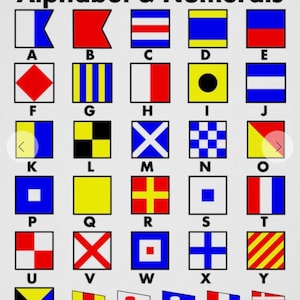 Nautical Flag Sign Personalize Navy Signal Flag Marine Signal Flag ...
