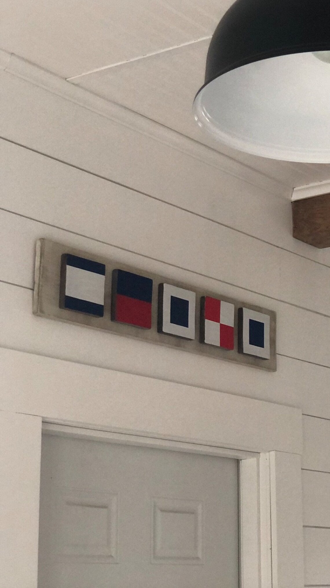 Nautical Flag Sign Personalize Navy Signal Flag Marine Signal | Etsy