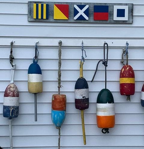 Personalized Nautical Flag Sign – Handcrafted Coastal Wood Decor - Etsy