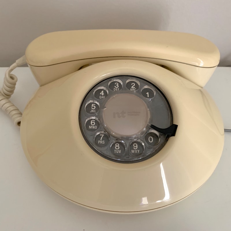 Vintage Rotary Phone - Etsy