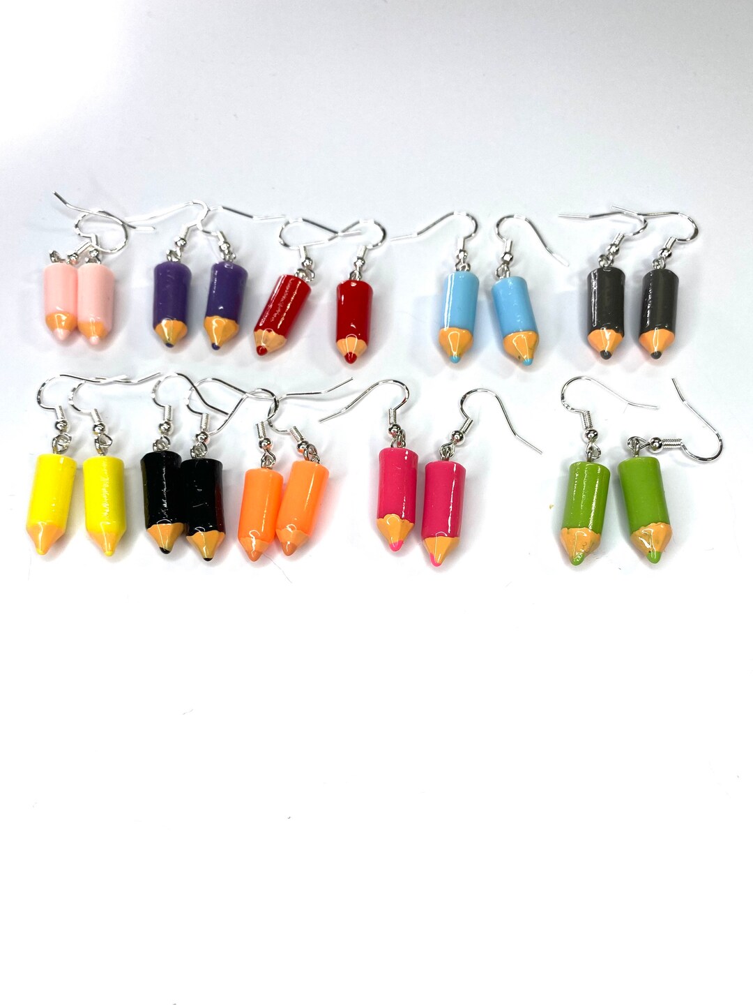 Colored Pencil Earrings,teacher Earrings,artist Earrings,gifts for ...