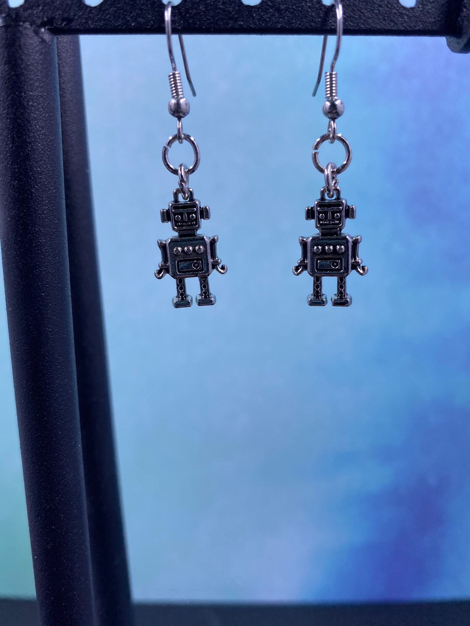 Robot Earrings/bot Earrings/ - Etsy
