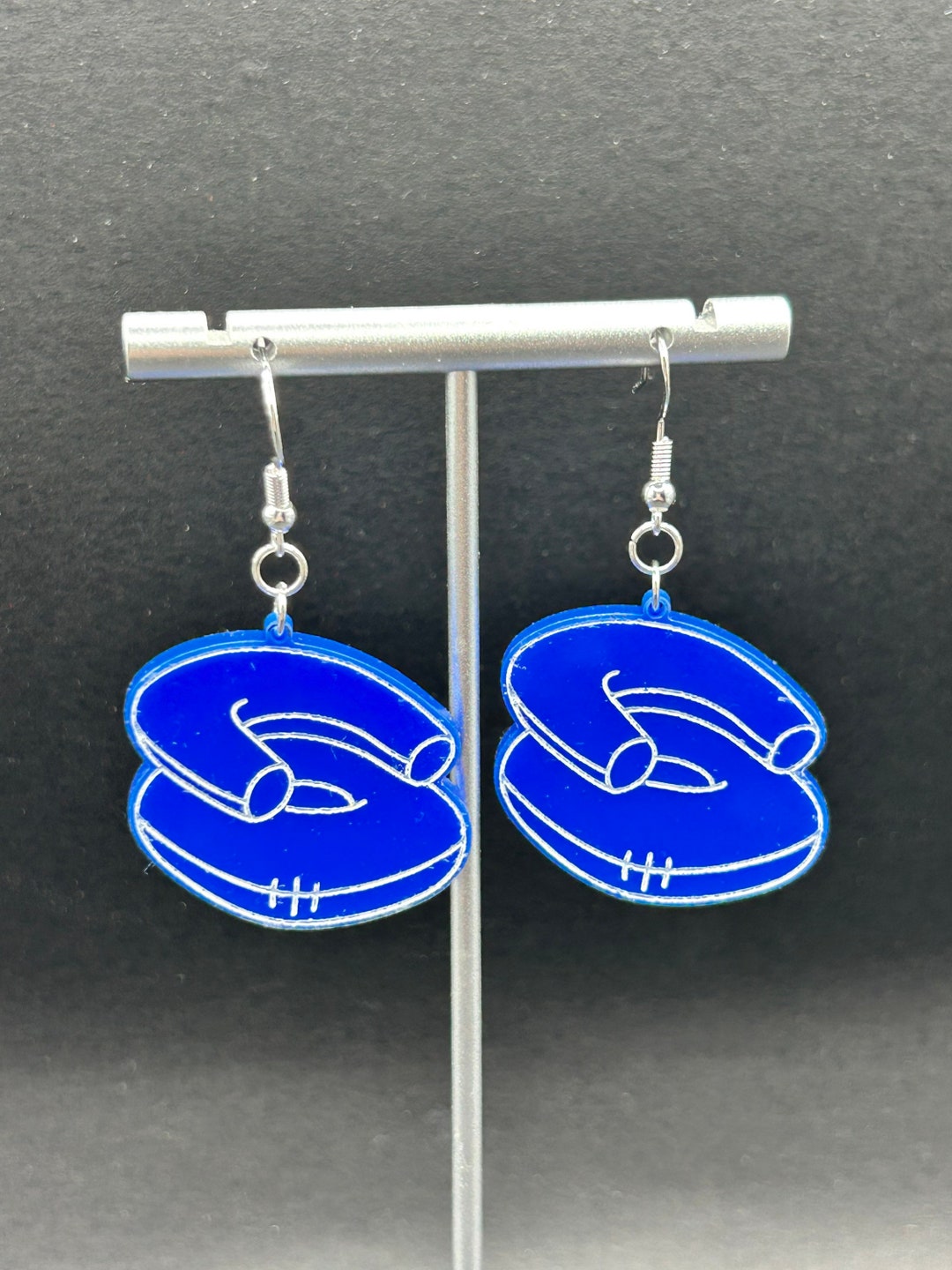 Retro Blow up Chair Earrings, 80s/90s Blow up Chair Dangle Earrings - Etsy