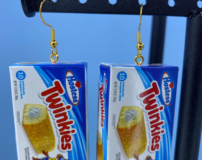 Mini Cake Earrings,mini Snack Box Earrings, Snack Cake Earrings - Etsy