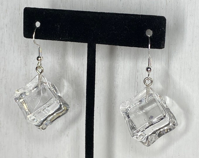 Ice Cube Earrings - Etsy
