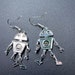 Robot Earrings/bot Earrings/ - Etsy