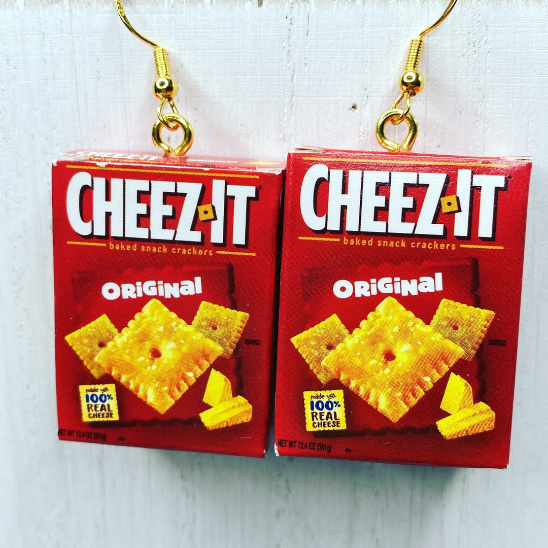 Cracker Box Earrings,mini Food Earrings,snack Earrings - Etsy