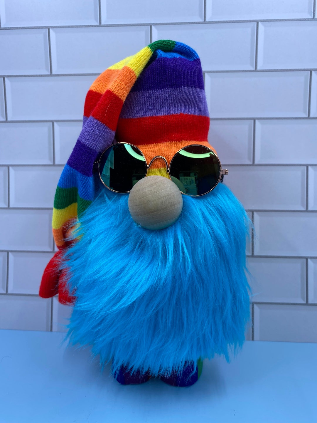 Rainbow Gnome,pride Gnome,handmade Gnome/gnome Around the Home, - Etsy