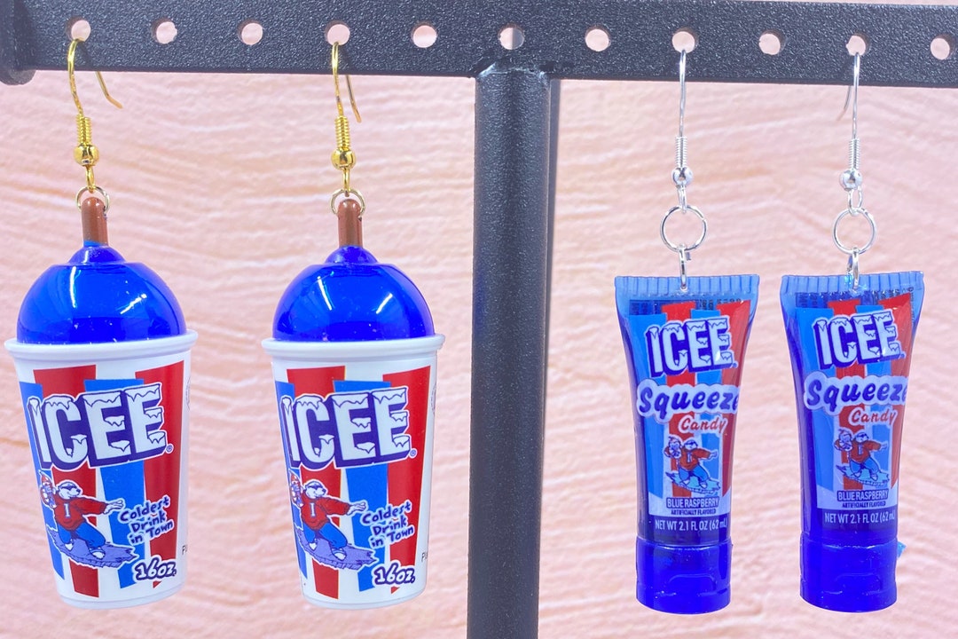 Slush Cup Earrings, Squeeze Earrings, Drink Earrings, Candy Earrings - Etsy