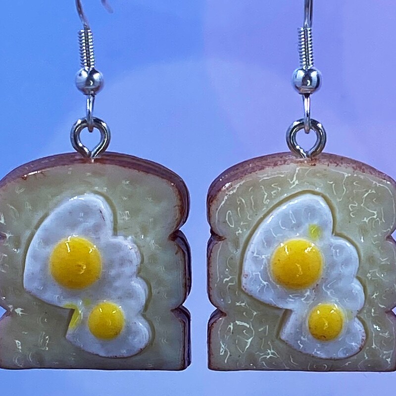 Toast Earrings - Etsy