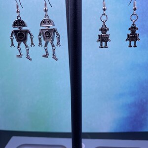 Robot Earrings/bot Earrings/ - Etsy