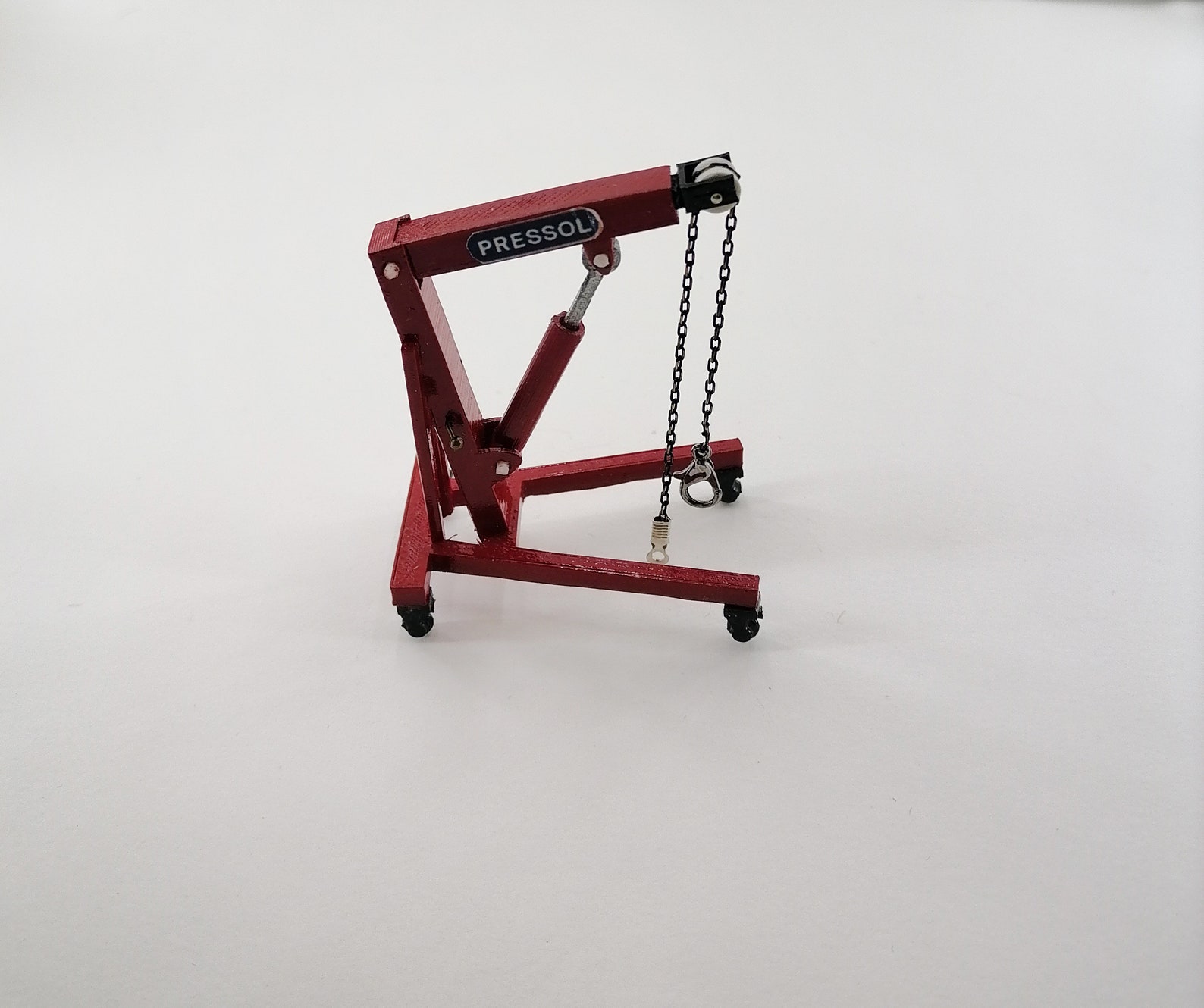 3D Printed Miniature Motor Engine Crane Hoist 1-24 Auto - Etsy