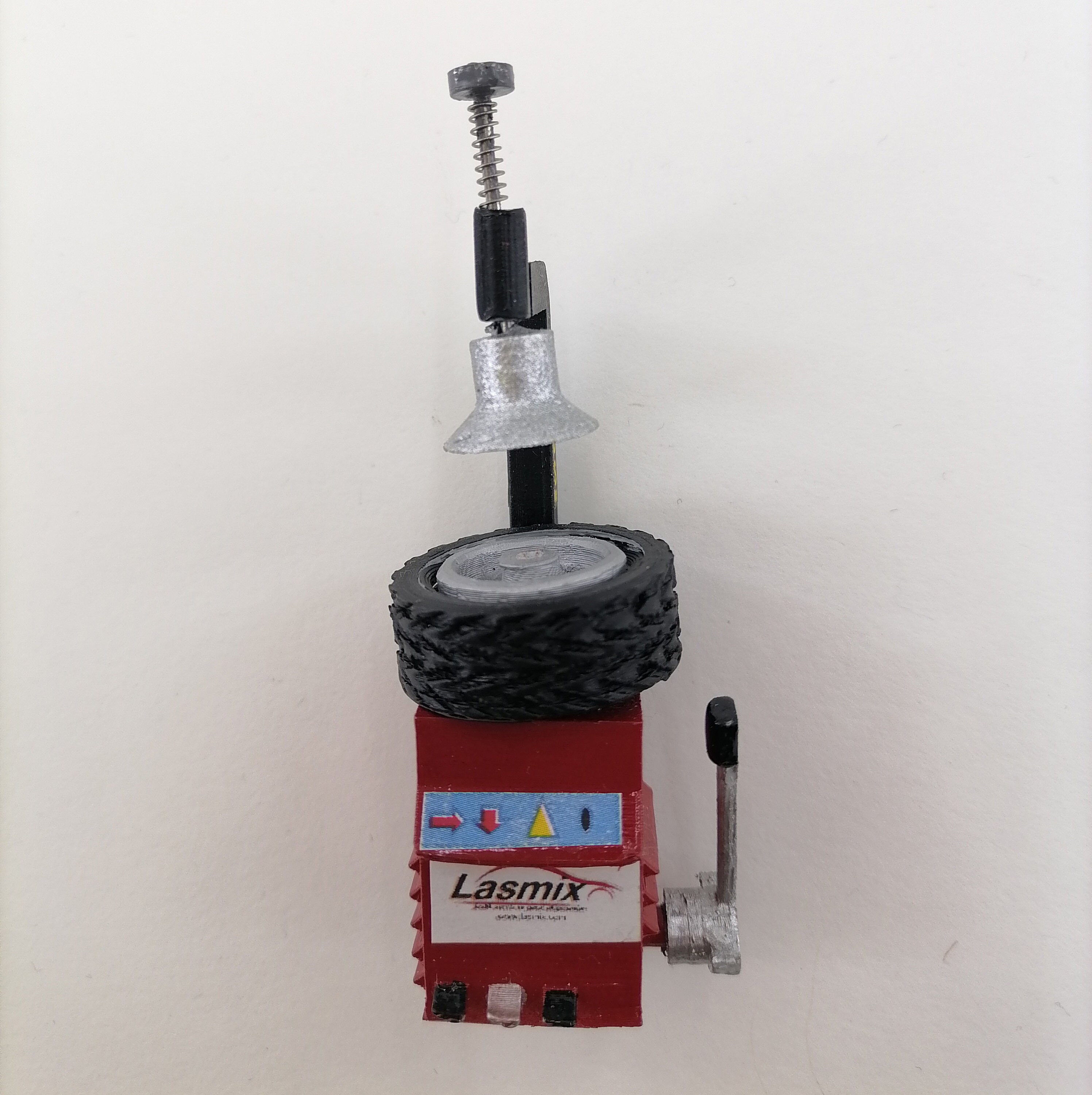 3D Printed Miniature Tire Changing Machine Changers 1-24, Auto Service ...