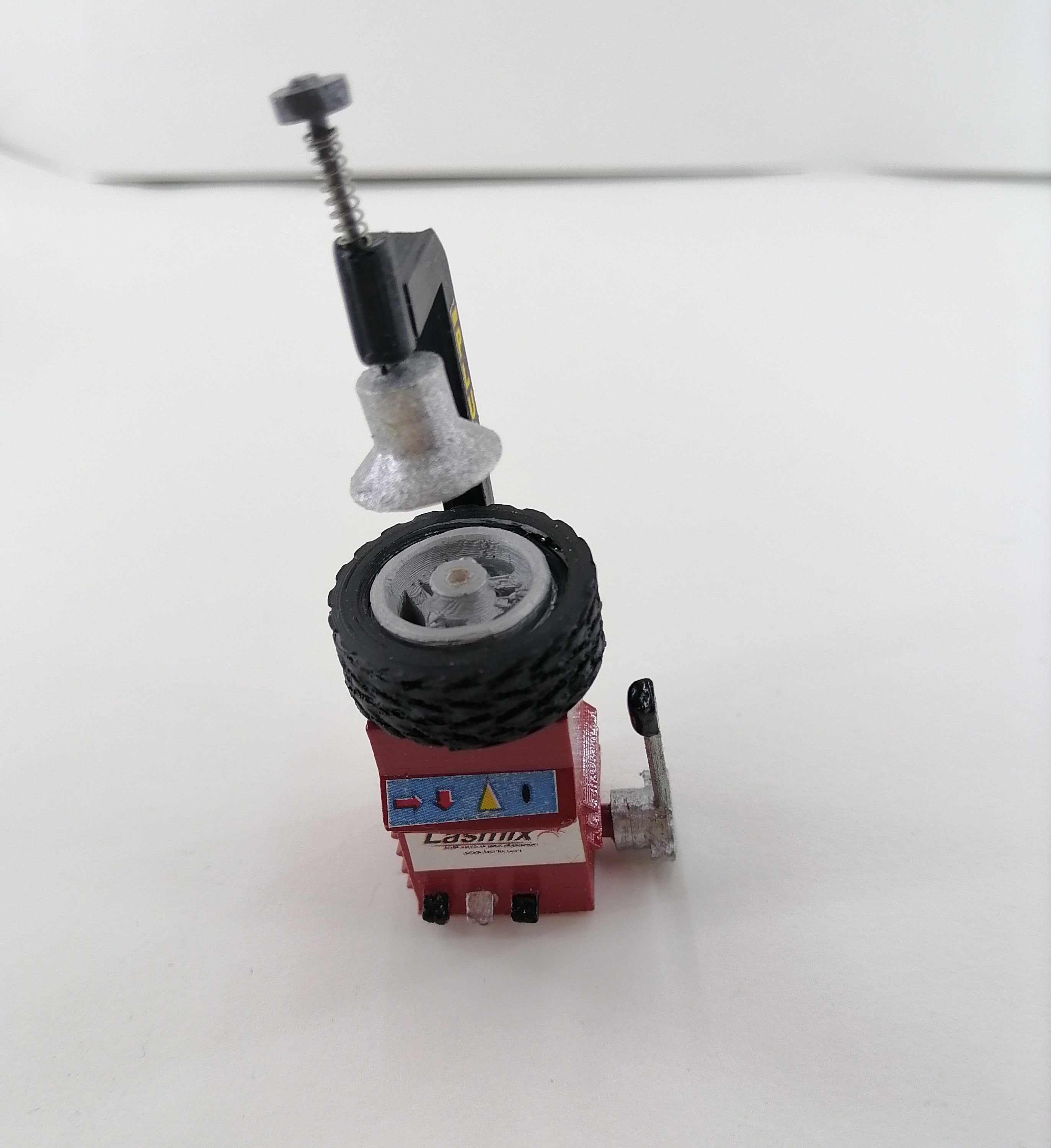 3D Printed Miniature Tire Changing Machine Changers 1-24, Auto Service ...