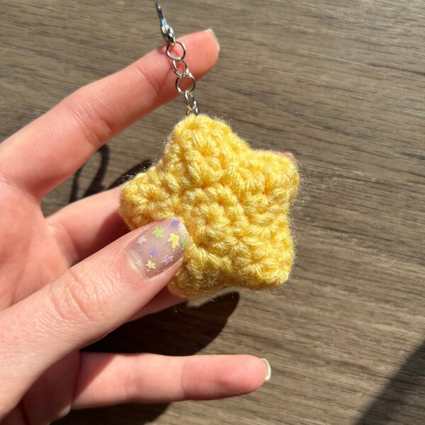Star Keychain - Etsy
