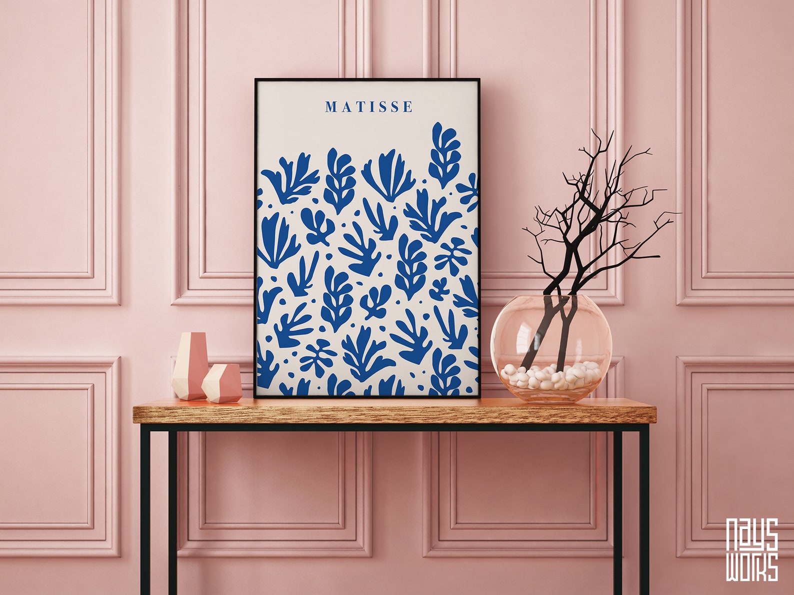 Matisse Exhibition Poster Matisse Print Blue Printable Wall | Etsy