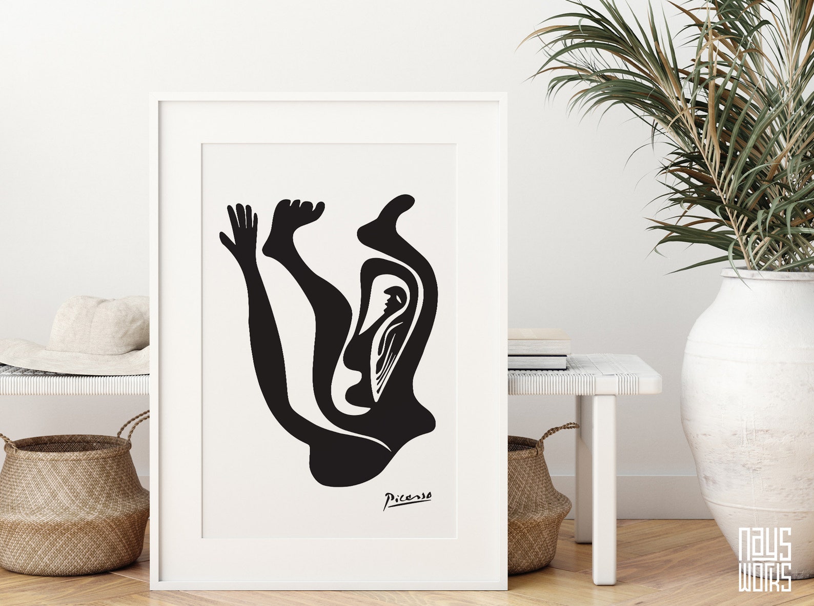 Picasso Print Acrobat L Exhibition Poster L Museum Poster L Bauhaus ...