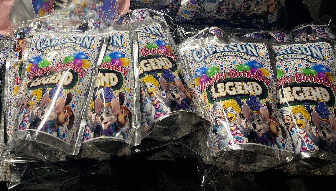 Custom Capri Suns Personalized Capri Suns Party Favor - Etsy