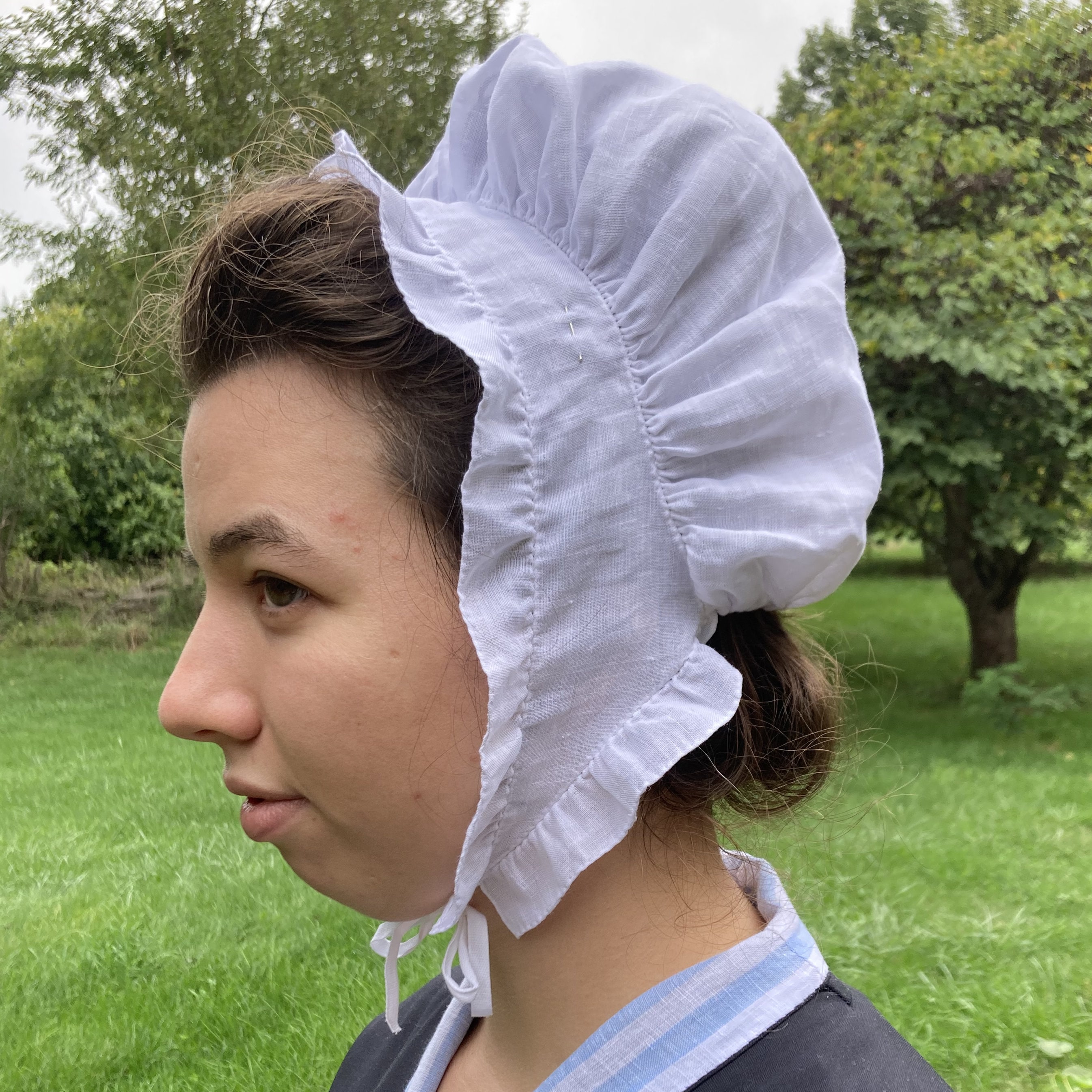 18th Century Handsewn Lappet Cap - Etsy