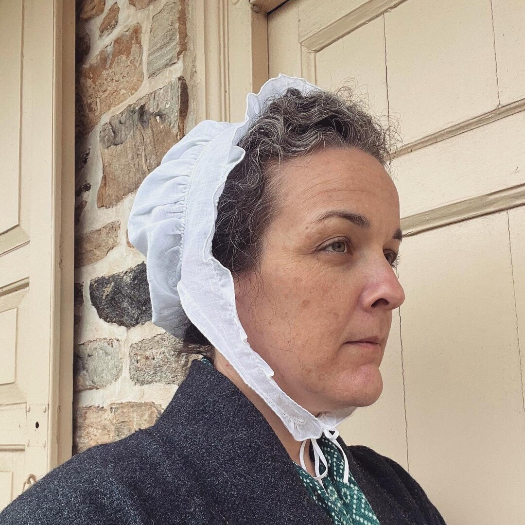 18th Century Handsewn Lappet Cap - Etsy