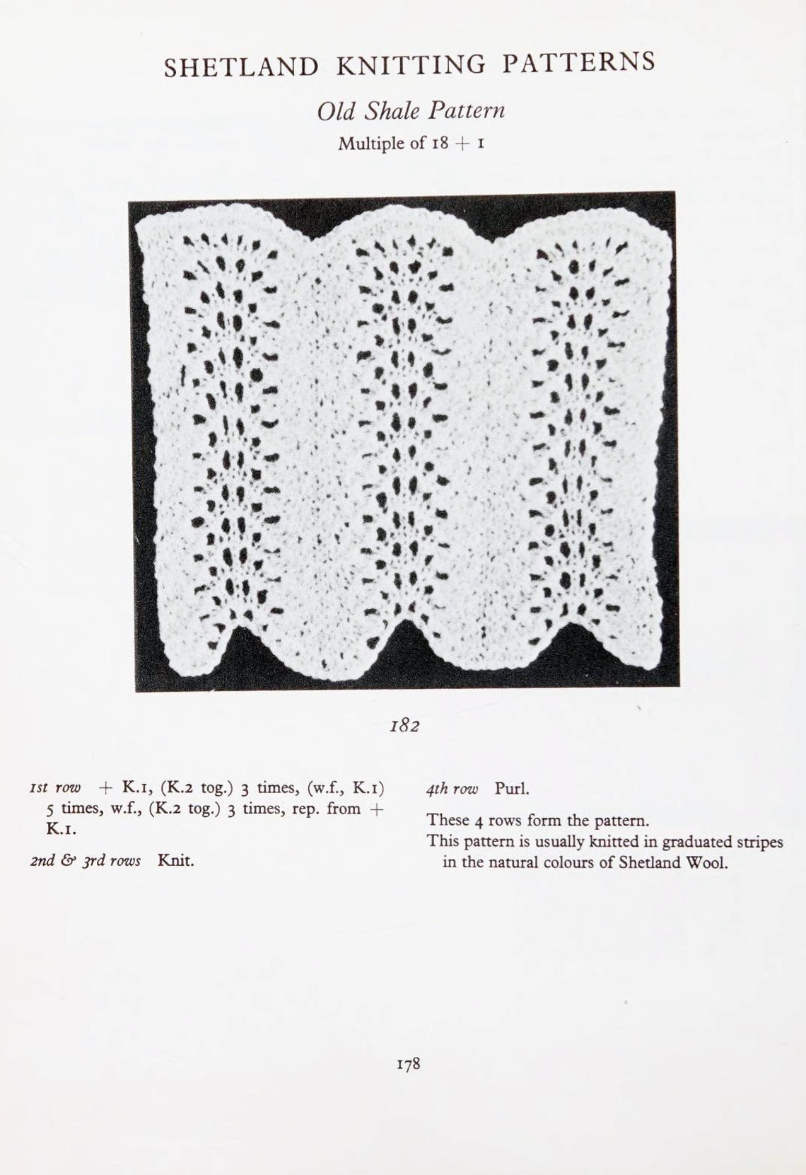 263 Traditional Knitting Patterns Charted Knitting Knitted - Etsy