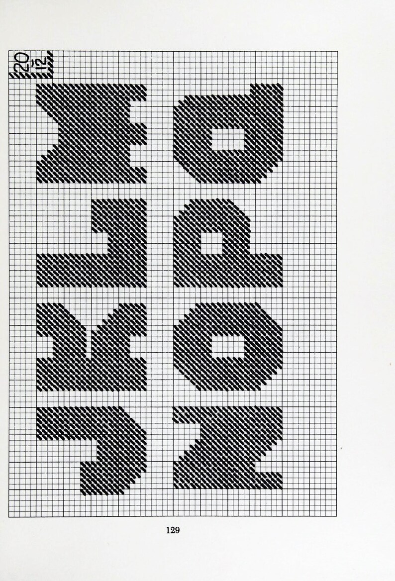 Vintage 97 Needlepoint Alphabets Needlepoint Patterns Needlepoint ...