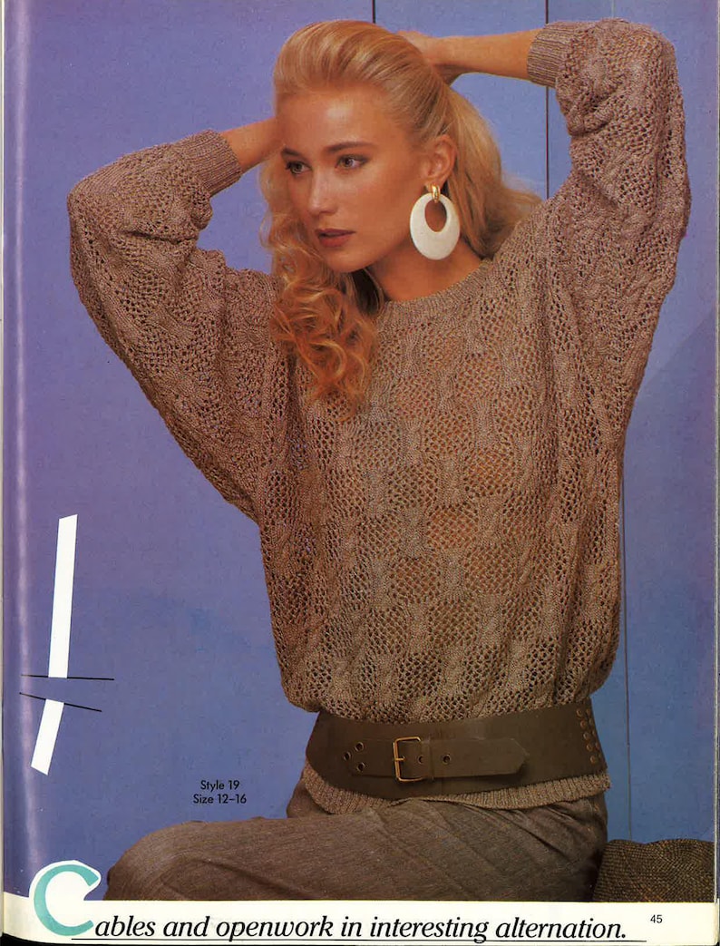 30 Machine Knitting Patterns Machine Knitting Design Machine - Etsy UK