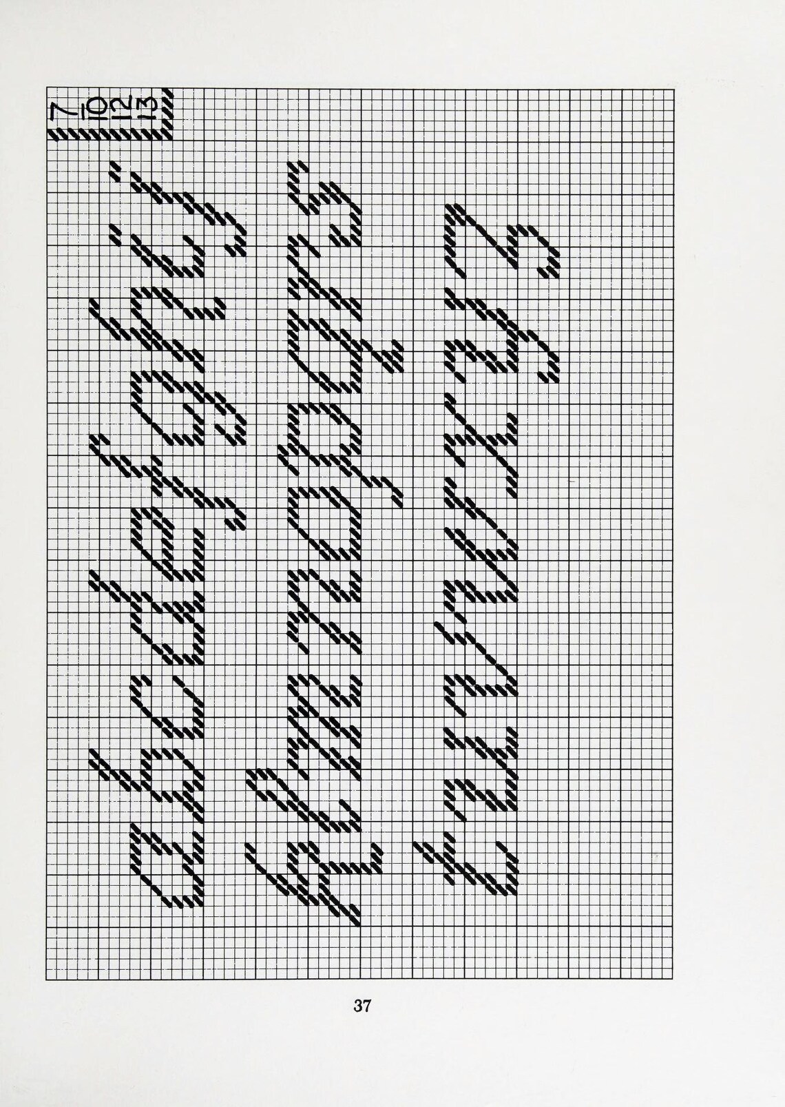 Vintage 97 Needlepoint Alphabets Needlepoint Patterns - Etsy