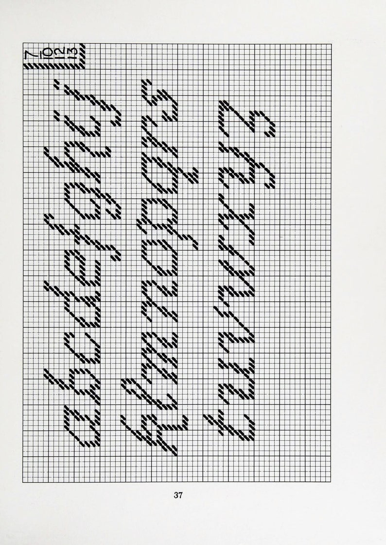 Vintage 97 Needlepoint Alphabets Needlepoint Patterns Needlepoint ...