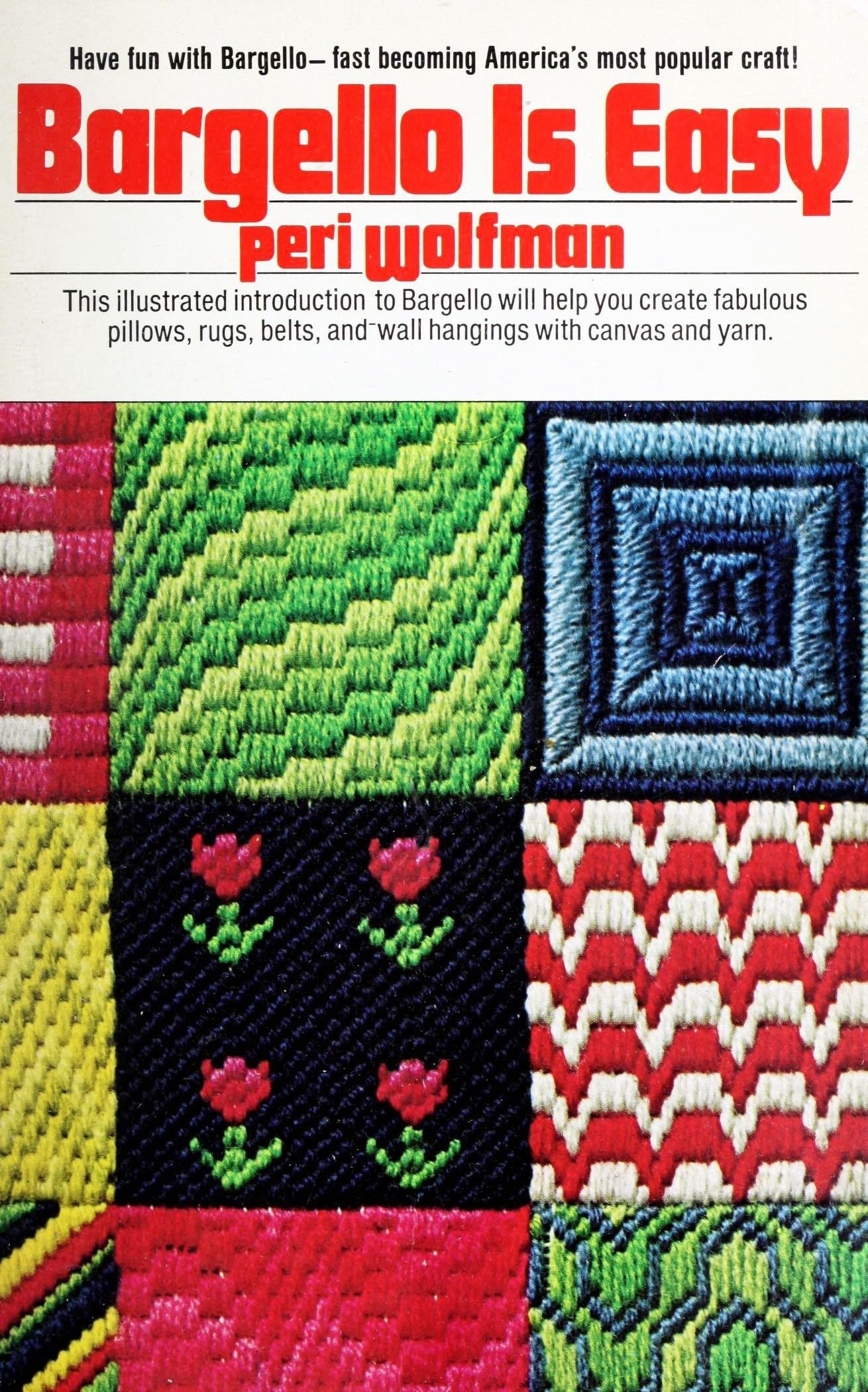 PDF, Vintage Bargello Stitch; Bargello Patterns; Bargello Designs ...