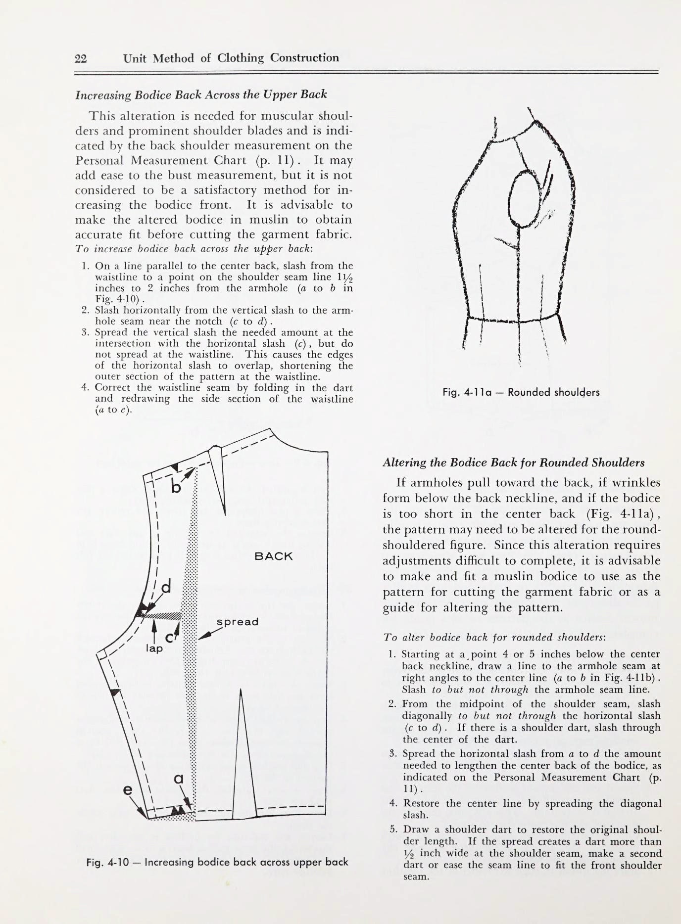 PDF; Vintage Dressmaking; Making Clothes; Fitting Problems and Pattern ...