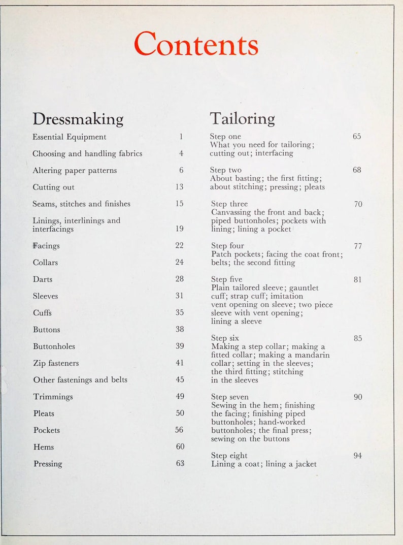PDF; Dressmaking; Sewing Techniques; Making Clothes; Dress Techniques ...