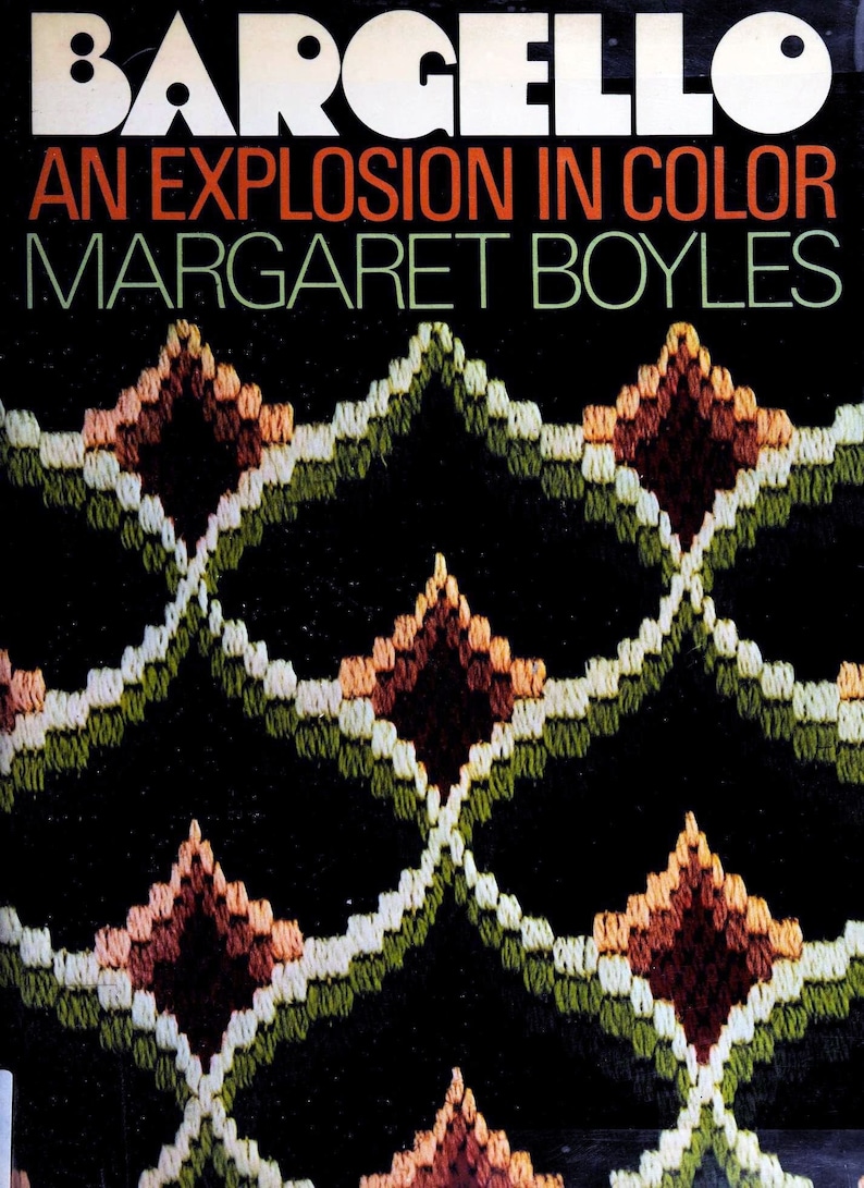 PDF, Vintage Bargello Patterns; Bargello Designs; Bargello Stitch ...