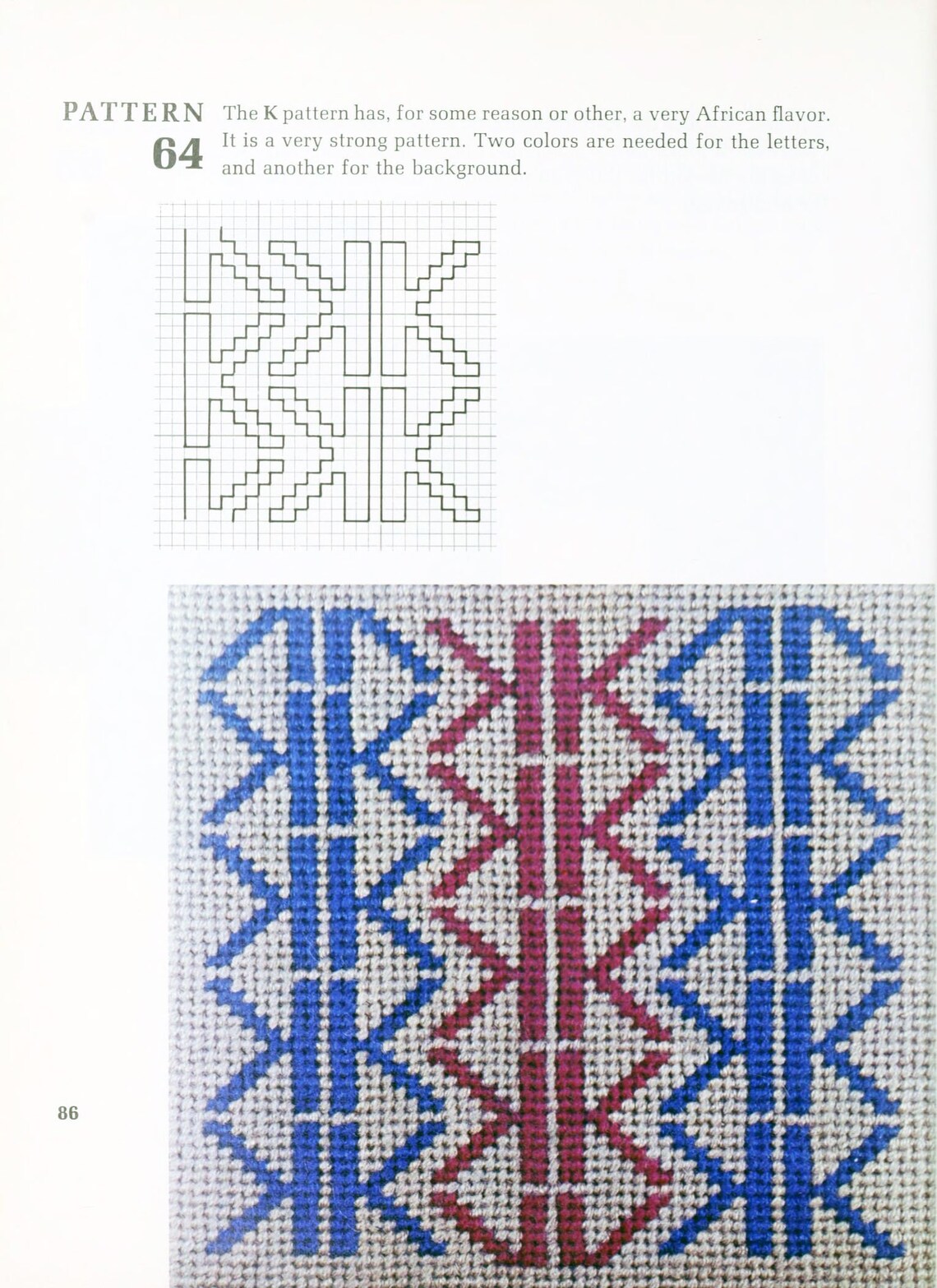 PDF, Vintage 79 Needlepoint Design; Needlepoint Stitch Patterns; Сanvas ...