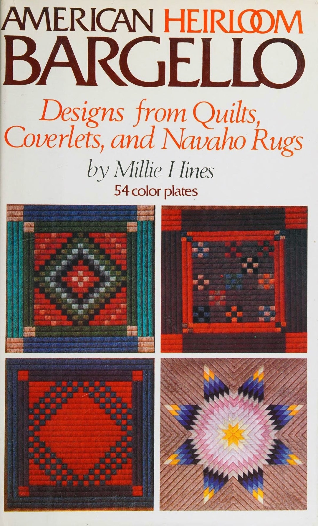 PDF; Vintage Needlepoint Designs; Bargello Patterns; American Heirloom ...