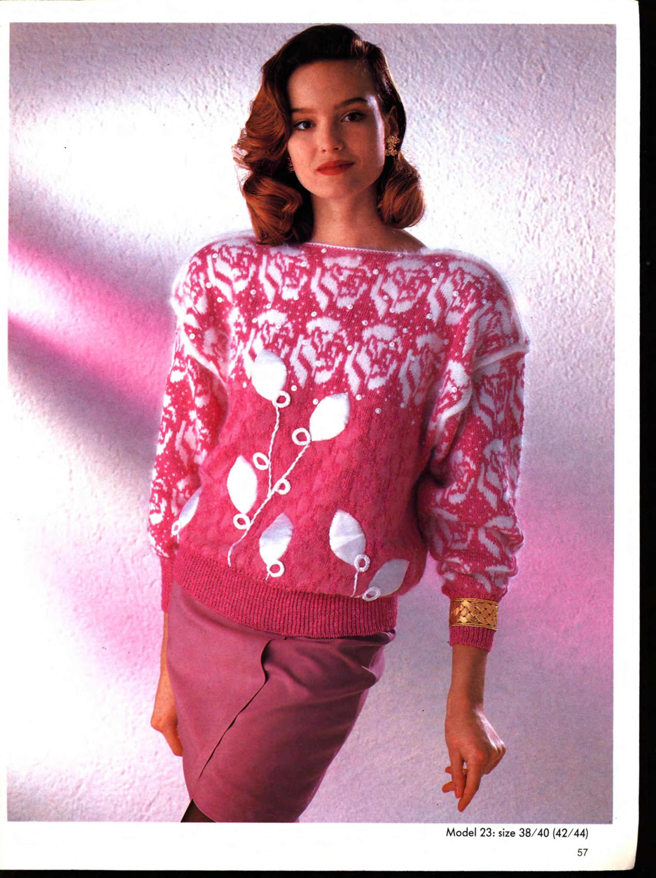 Vintage 30 Machine Knitting Patterns Machine Knitting Design Machine ...