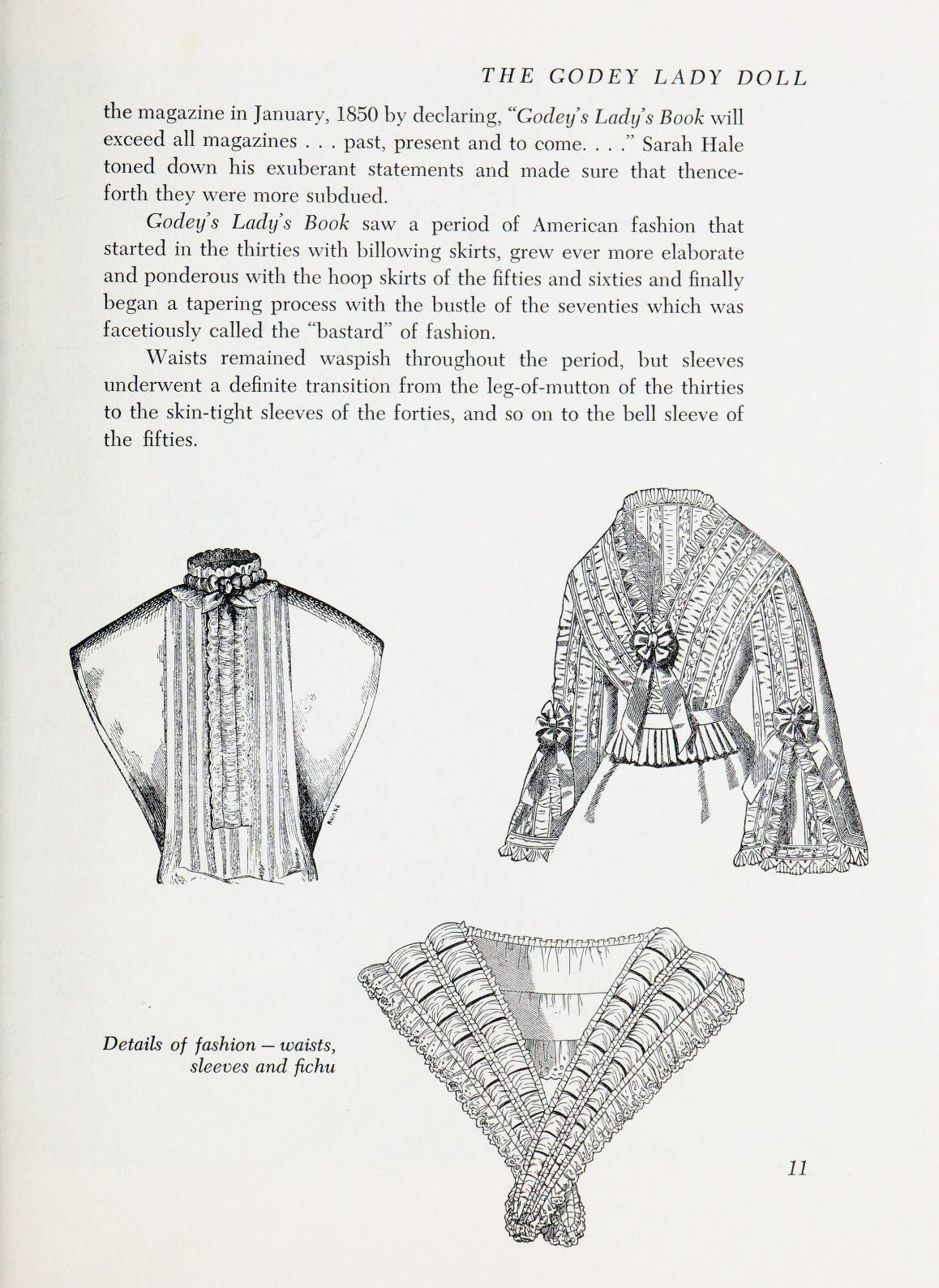 Vintage Doll Clothes Patterns Costume History Miniature Craft Patterns ...