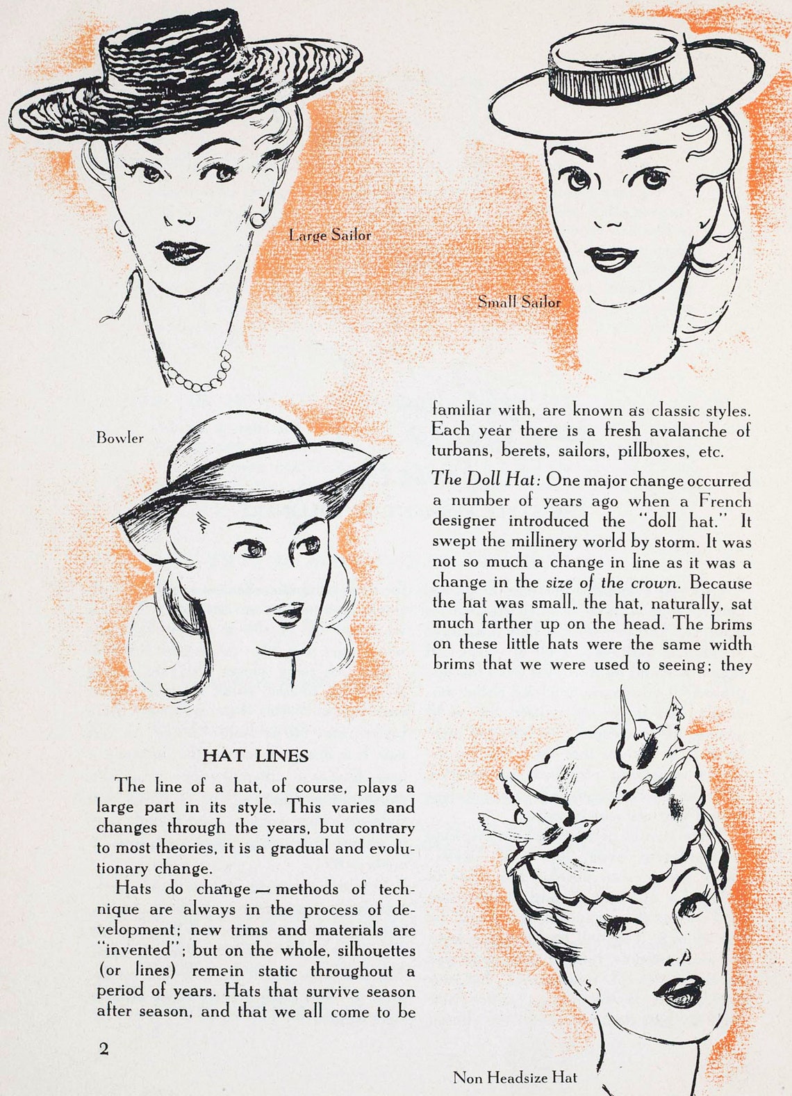 Vintage Cutting and Sewing Hats How to Make and Trim Your Own - Etsy