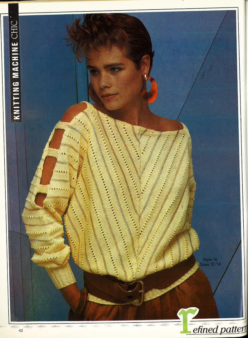 30 Machine Knitting Patterns Machine Knitting Design Machine - Etsy UK