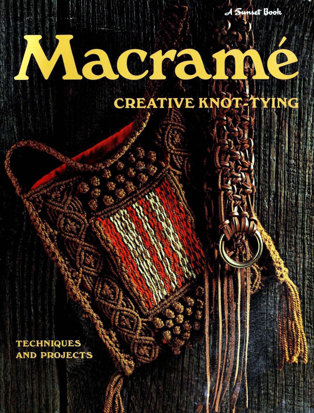 Vintage Macrame Designs Macrame Patterns Macrame Creative Knot-tying 84 ...