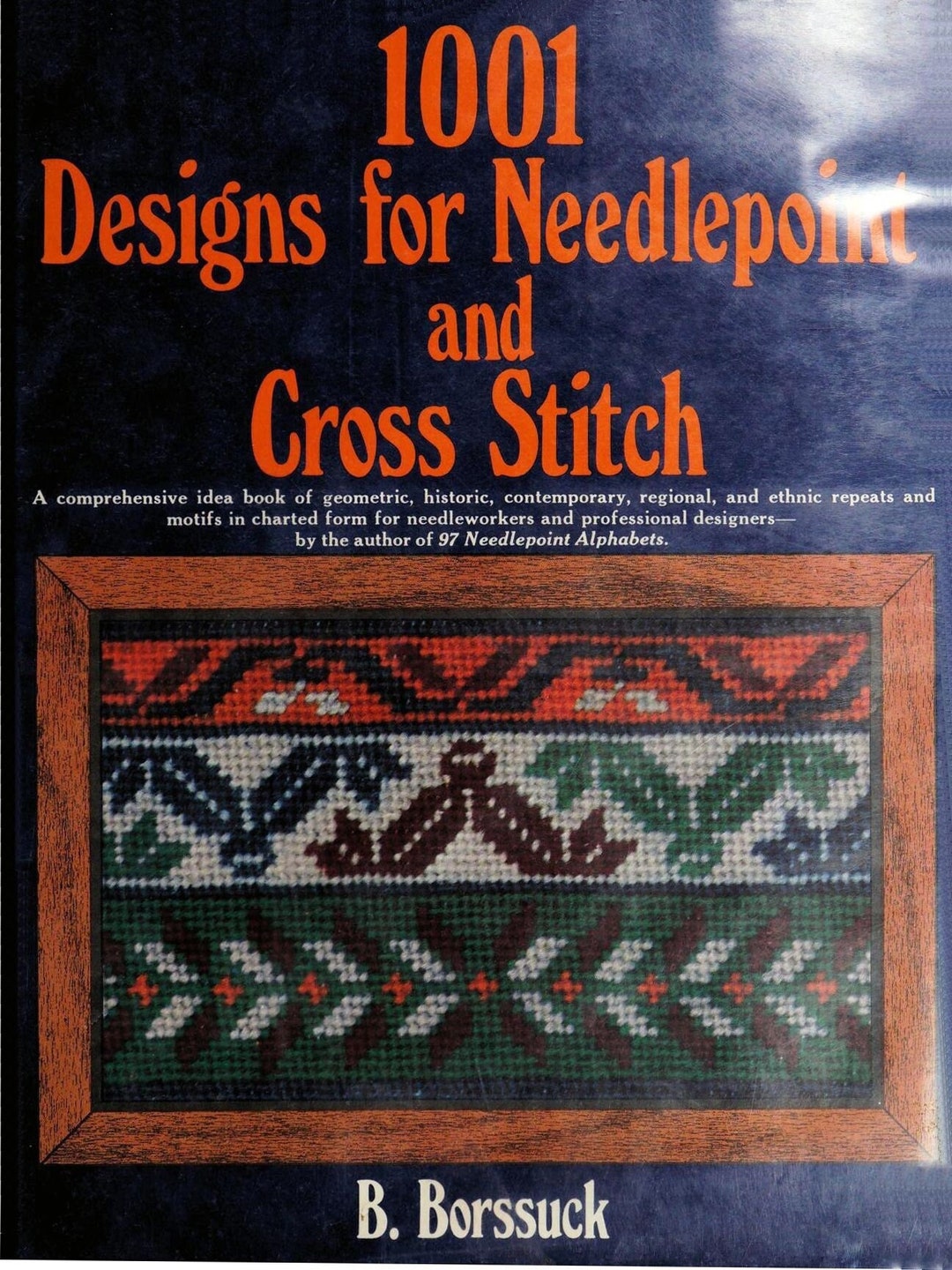 Vintage 1001 Designs for Needlepoint and Cross Stitch Needlepoint Cross ...