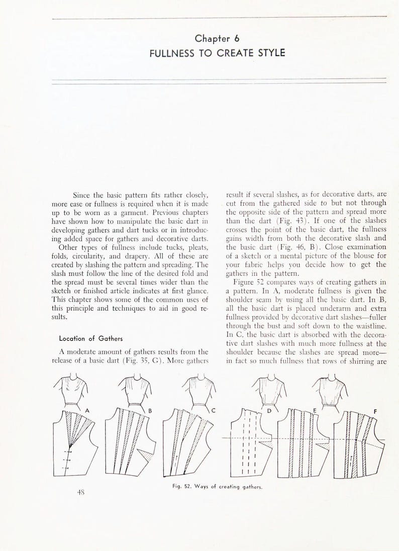 PDF; Vintage Flat Pattern; Practical Dress Design; Fitting and Pattern ...